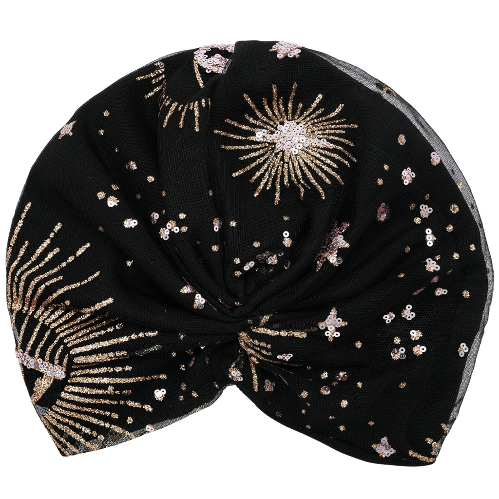 Black Gold Astrology Turban – StyleEsteem
